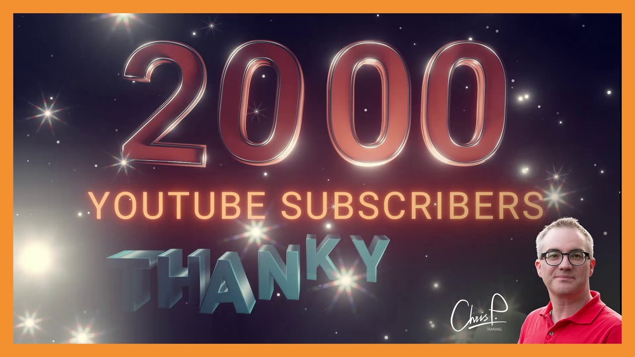 Celebrating 2000 Awesome Subscribers - YouTube