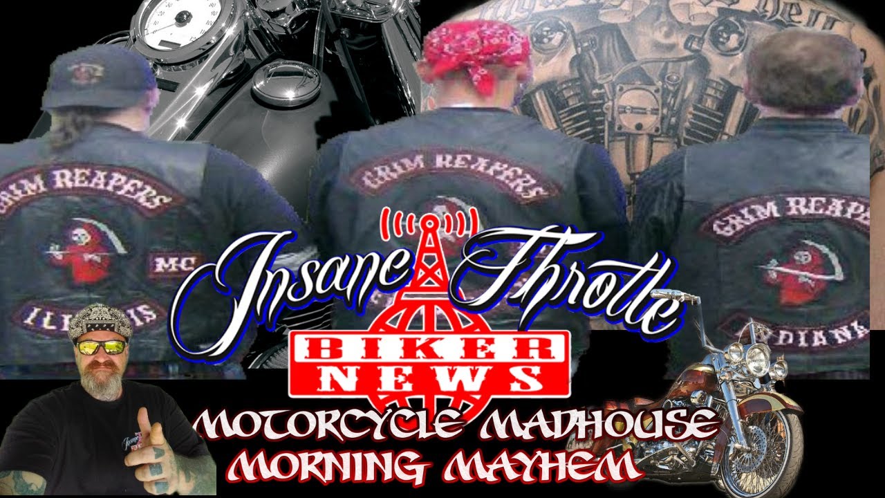 Grim Reapers Motorcycle Club in HOTT water - YouTube