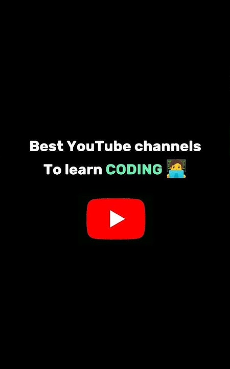 Best YouTube channels to learn coding - YouTube