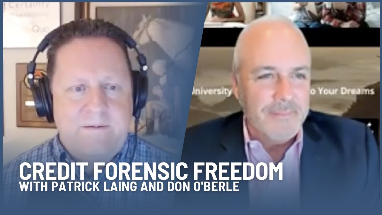 Don Oberle on Finding Certainty - Credit Forensic Freedom - YouTube