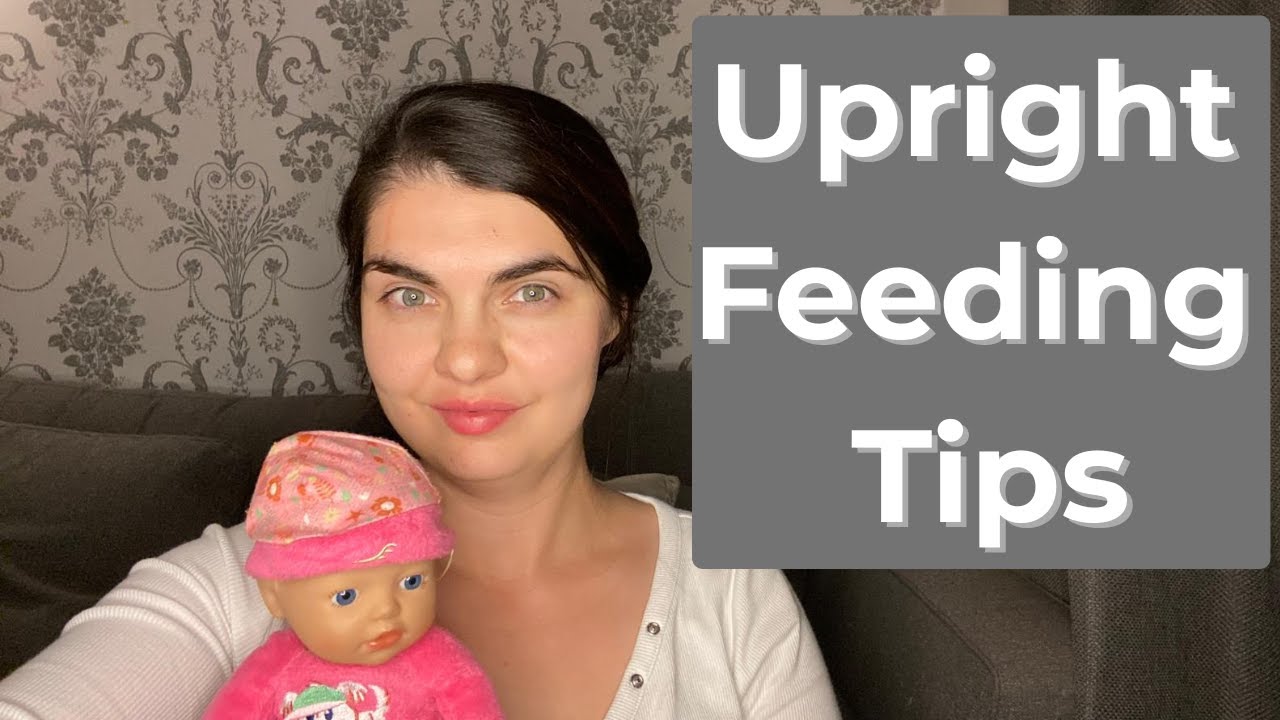 3 Easy & Comfortable Upright Breastfeeding positions - YouTube
