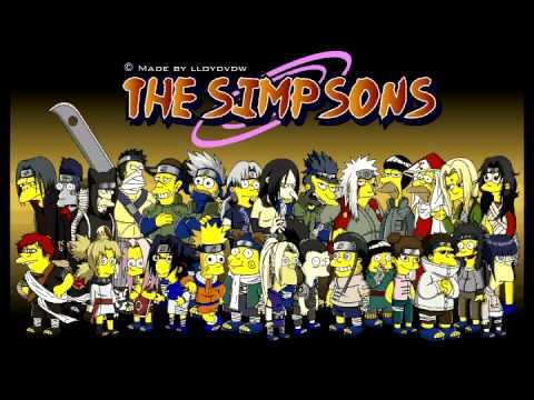 Naruto as The Simpsons - YouTube