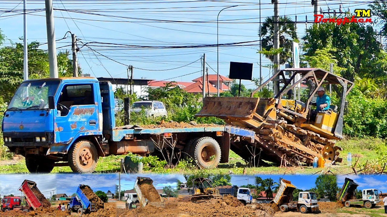 Full Video.! Excellent Project Completed 100% Hard Working With Dozer ...