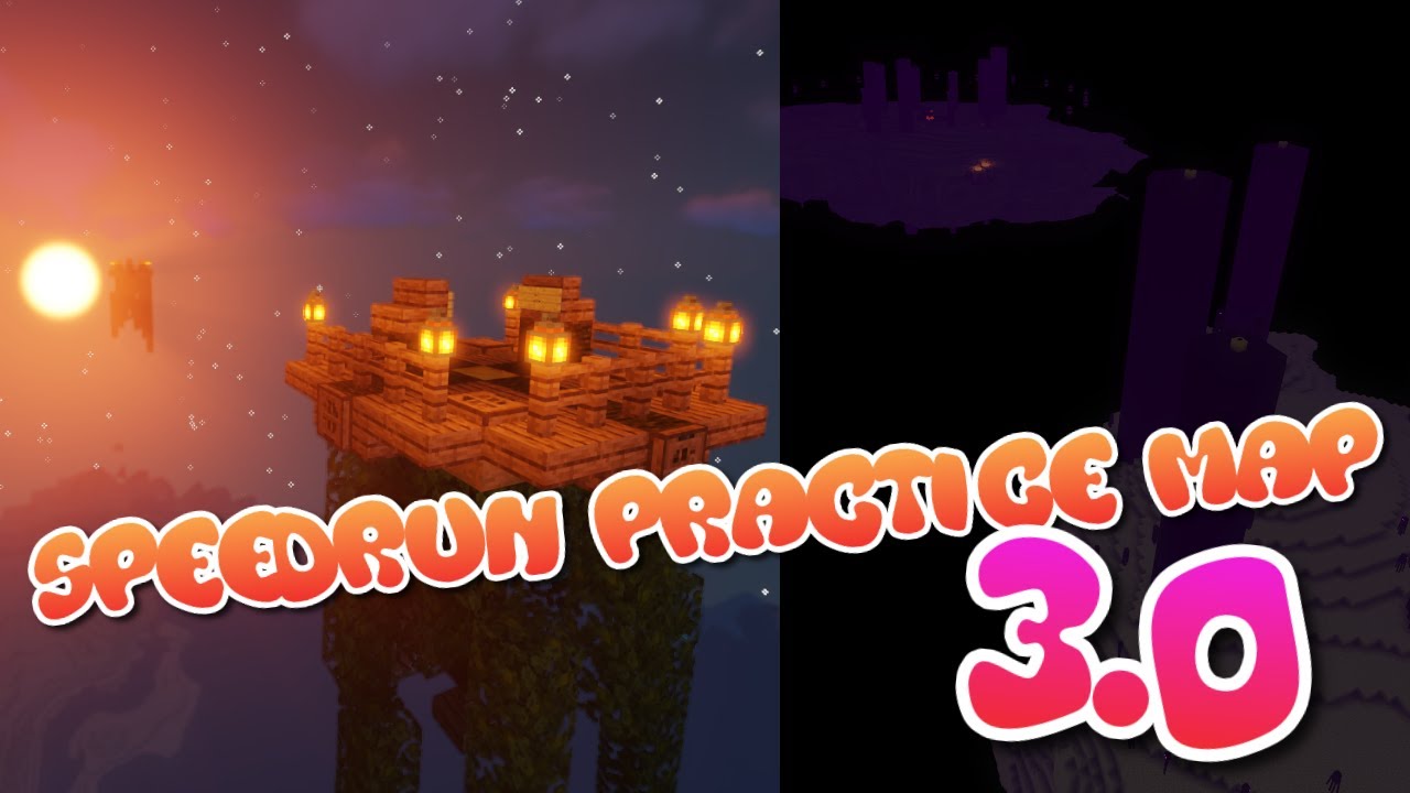 Speedrun Practice Map V.3 | Fastbriging, Ironless Portals, Tower ...