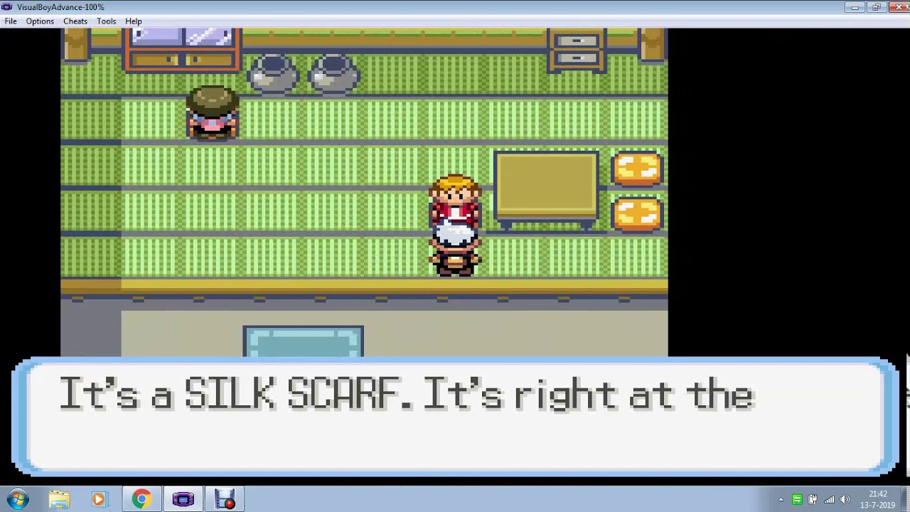 Pokemon Ruby/Sapphire Silk Scarf - YouTube
