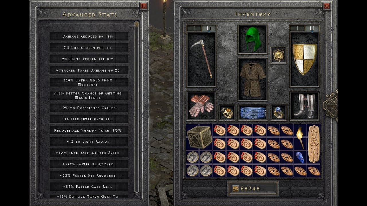 D2R: 753/713 MF Corpse Explosion Bomber Necromancer Showcase Holy ...