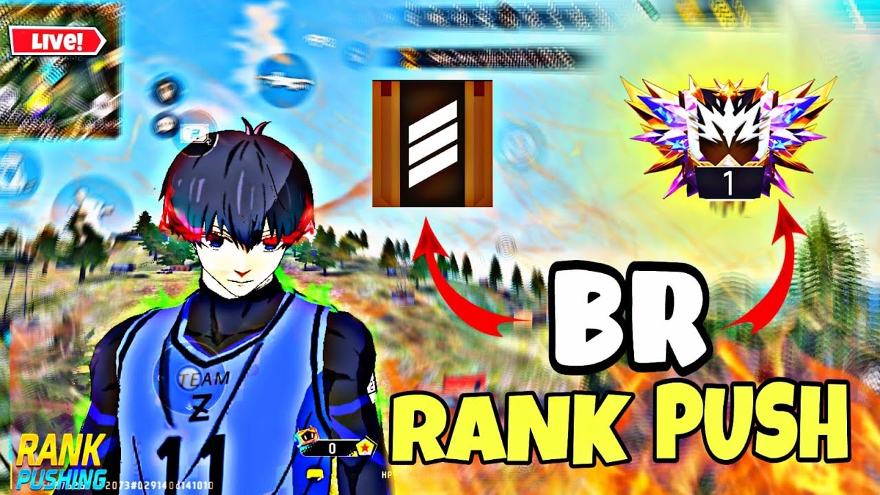 RANK PUSH TO REGION TOP 1 🔥💀Free fire live💗FF LIVE #shortsfeed # ...