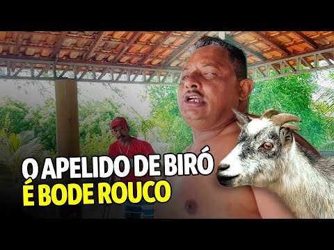 O APELIDO DE BIRÓ É BODE ROUCO 🐐😂 | CANAL DO NEGO BIRÓ