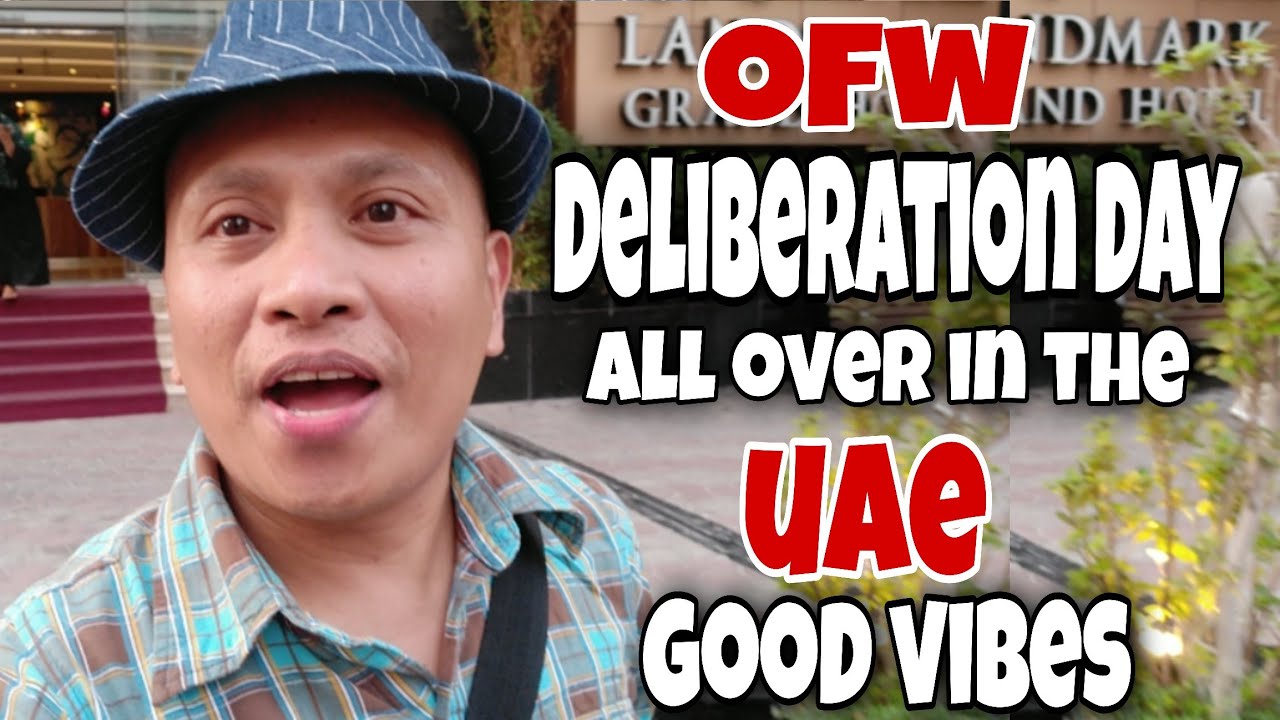 deliberation day ng OFW dakilang manggagawa all over in the UAE #dubai ...