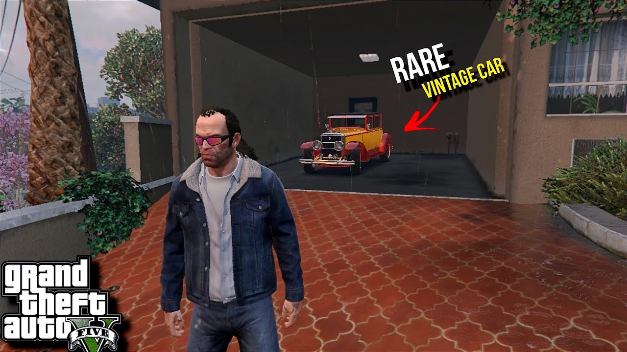 DRIVE GTA 5 RARE VINTAGE CAR | Realistic Gameplay - YouTube