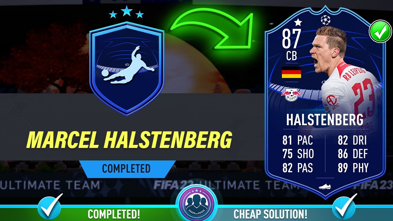 87 MOTM Marcel Halstenberg SBC Completed - Cheapest Solution & Tips - Fifa 23 - YouTube