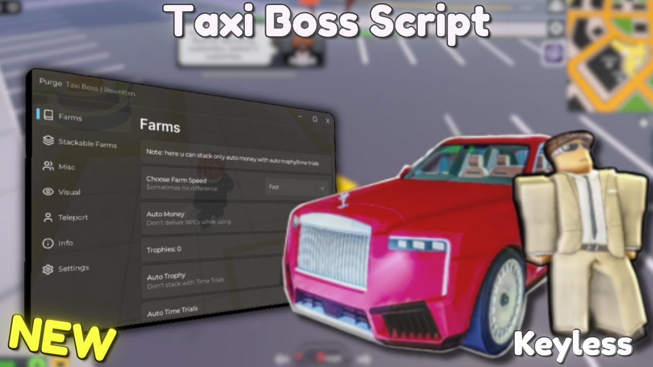 *NEW* Taxi Boss Script [ Pastebin 2025 ] Keyless - YouTube