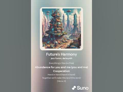 Future's Harmony (AI Song) by Suno - YouTube Music