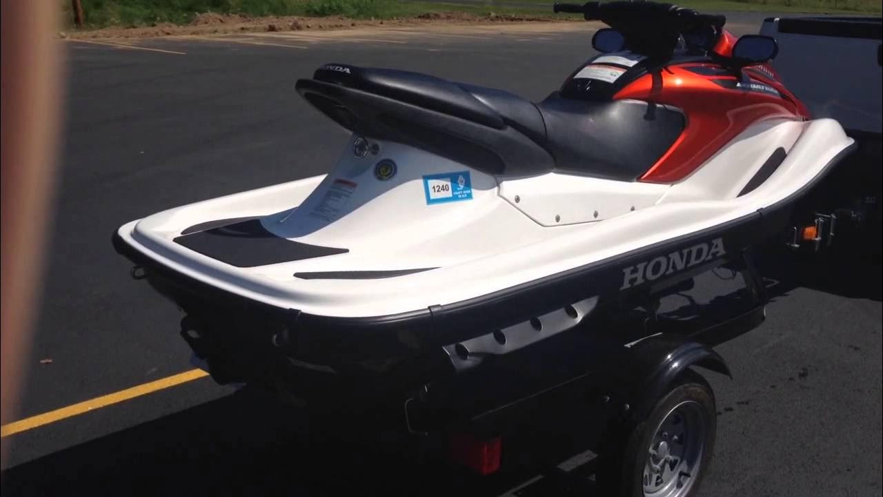 2007 Honda Aquatrax Turbo F-12x - YouTube