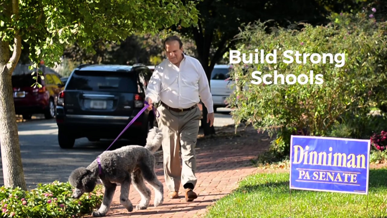Andy Dinniman for PA Senate TV Commercial - Walnut St. Labs - YouTube