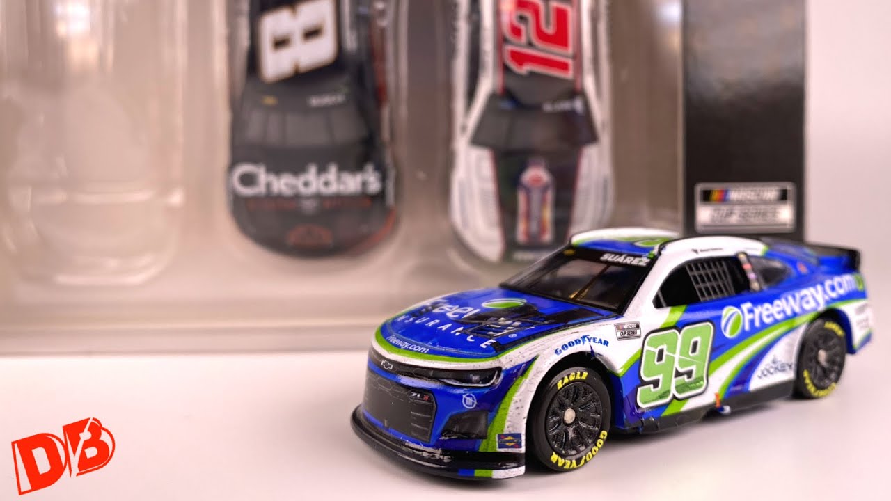2024 DANIEL SUAREZ ATLANTA THREE WIDE SET RACED WIN DIECASTBUFFET ...