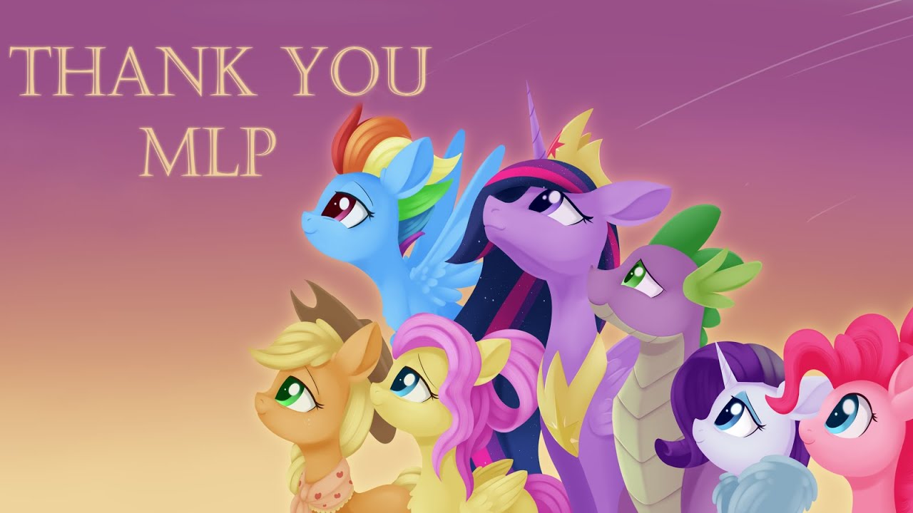 Mlp Tribute | How The Magic Of Friendship Grows 💖🧡💛💚💙💜 End Of Mlp - YouTube