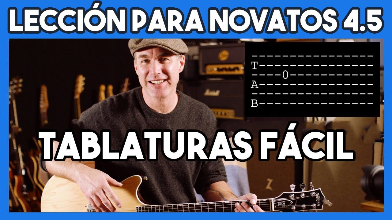 ¡Aprende a leer TABLATURAS de guitarra FÁCILMENTE! | Cómo leer TABS ...