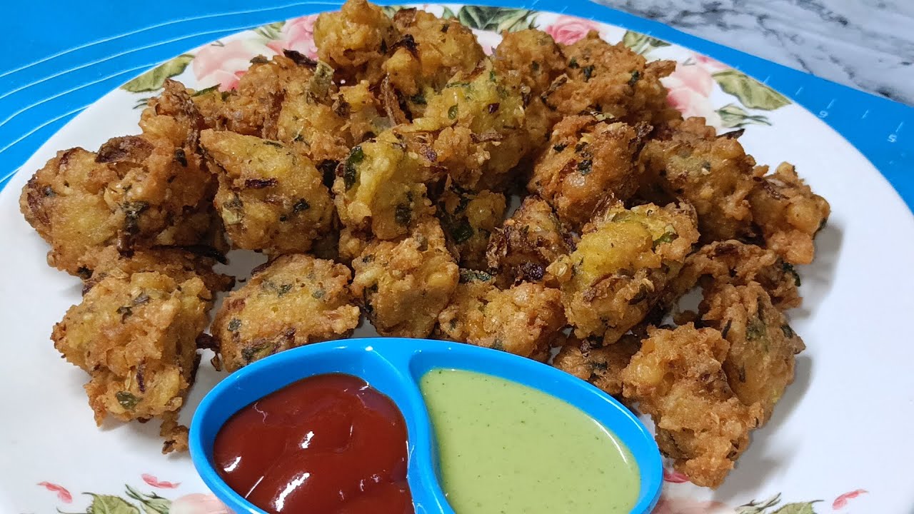 Poha Aur Matar K Pakode | How To Make Poha Pakoda |Different Recipe ...