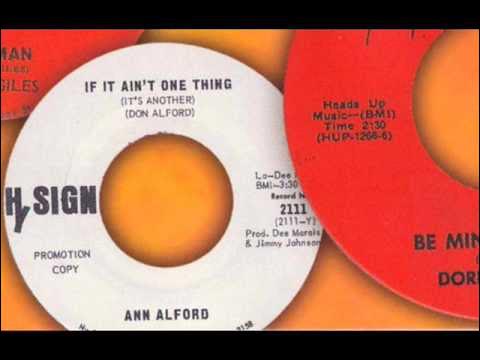 Ann Alford - If It Ain't One Thing (It's Another) - YouTube Music
