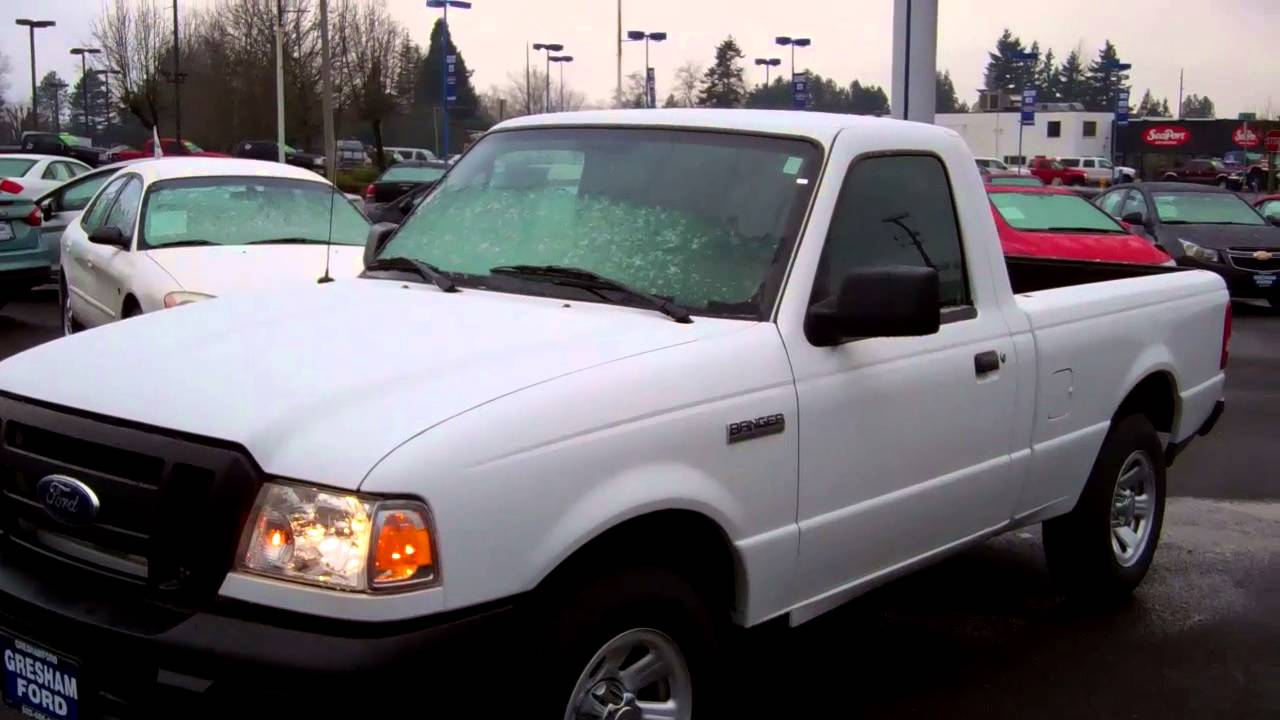 Compare Ford 2011 Ford Ranger XL regular cab at Gresham Ford - YouTube