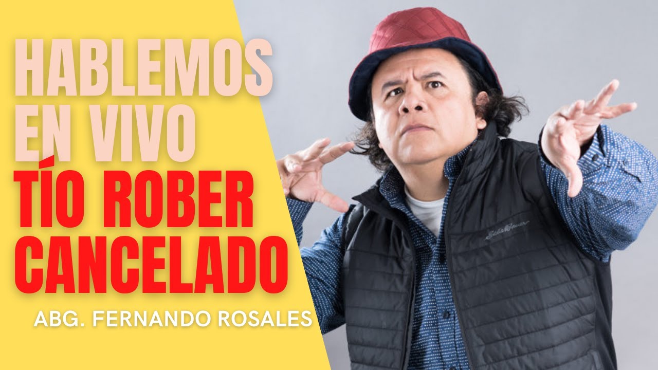 TÍO ROBERT CANCELADO POR TIKTOKER - te cuento lo que pasará - EN VIVO ...