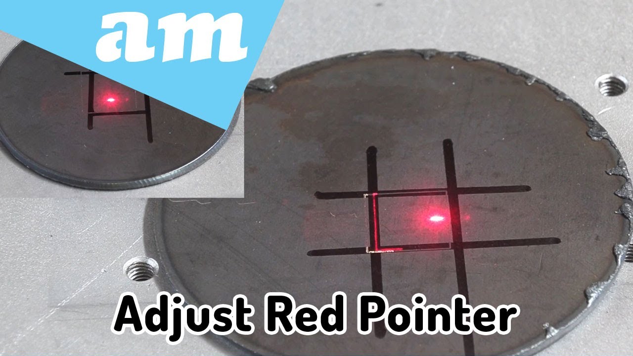 Adjust Engrave Position Indication Red Pointer Light for LabelMark ...