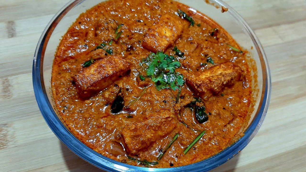 Paneer Kulambu recipe, புதுவித குழம்பு ரெசிபி, how to make paneer ...