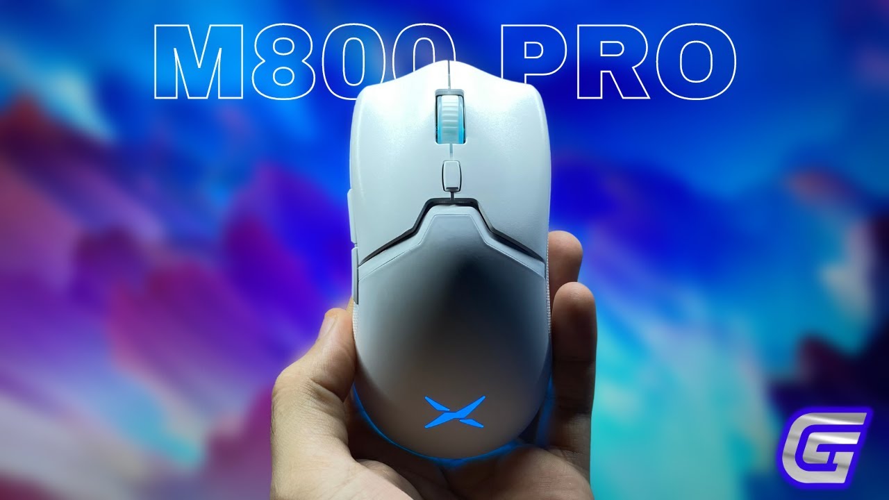 Mouse Delux m800 PRO vale a pena? (Primeira impressões) - YouTube