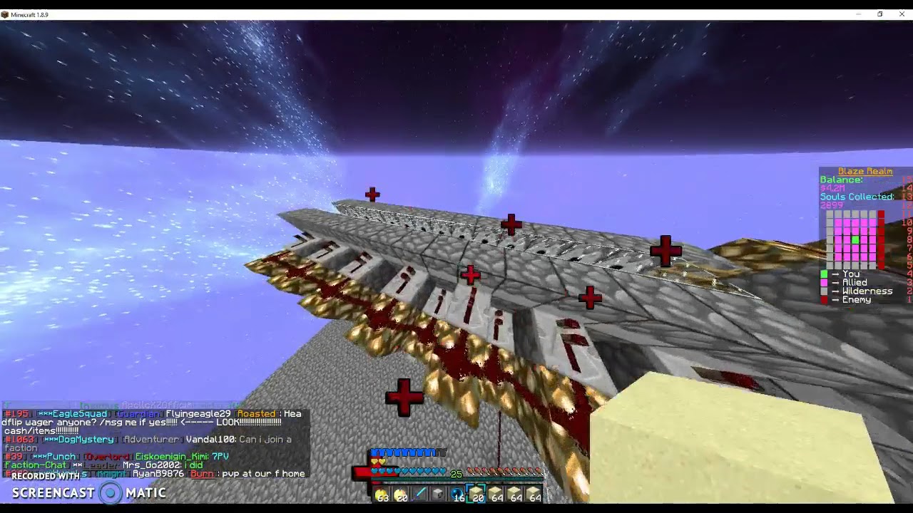 Saicopvp admin box blaze realm! SPLIT BY GALACTIC - YouTube