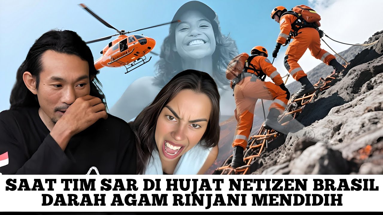 AGAM RINJANI VS NETIZEN BRASIL || KASIH PAHAM WARGA BRASIL"KAMI ...