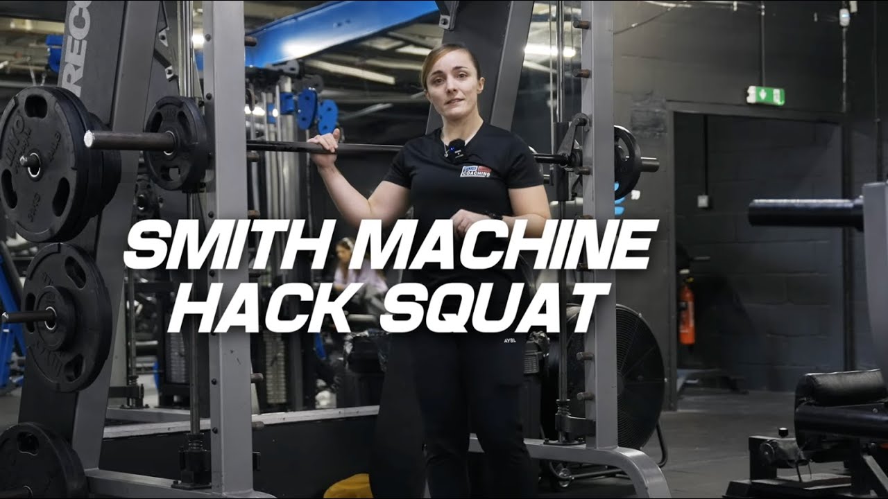 Smith Machine Hack Squat - YouTube