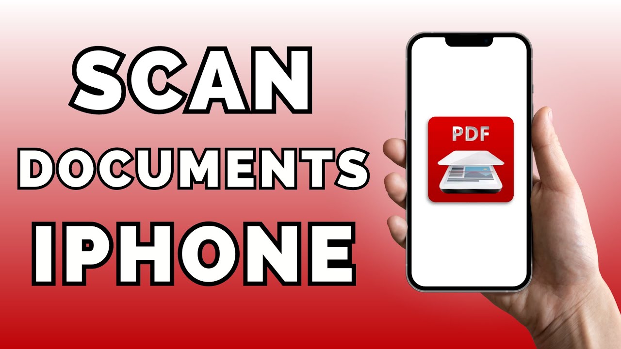 How to Scan Documents on iPhone - YouTube