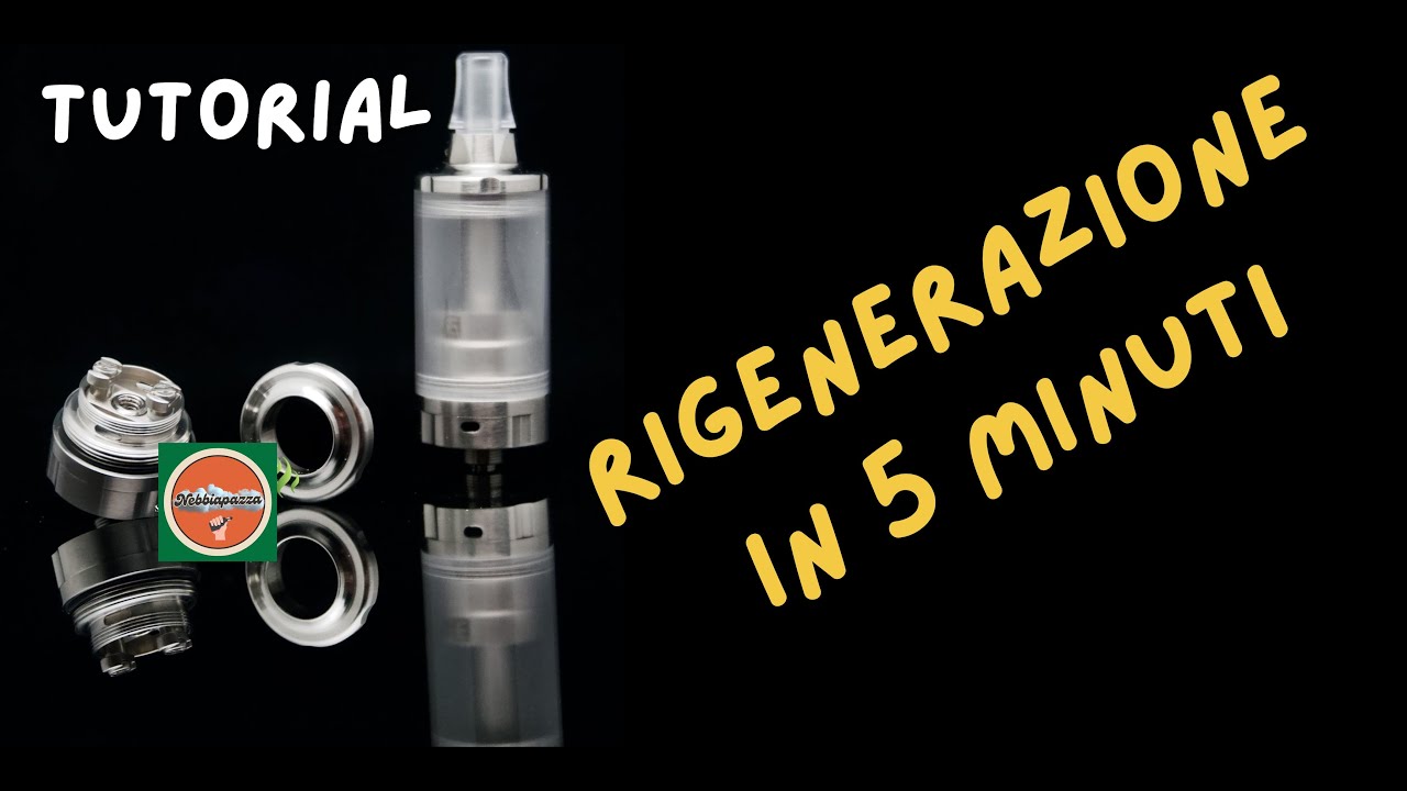 Atomizzatore BY-KA SE - Tutorial come rigenerare in 5 minuti un rigenerabile - YouTube