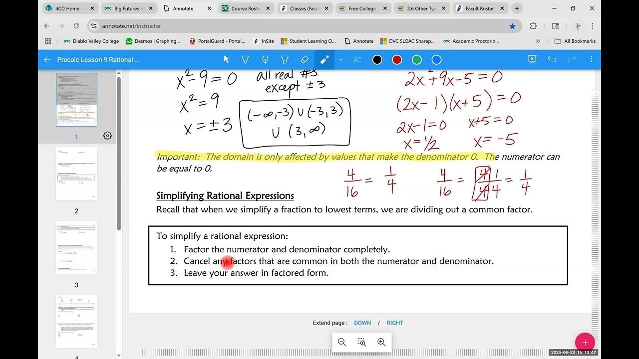 Precalculus Lesson 9, part 1 - YouTube
