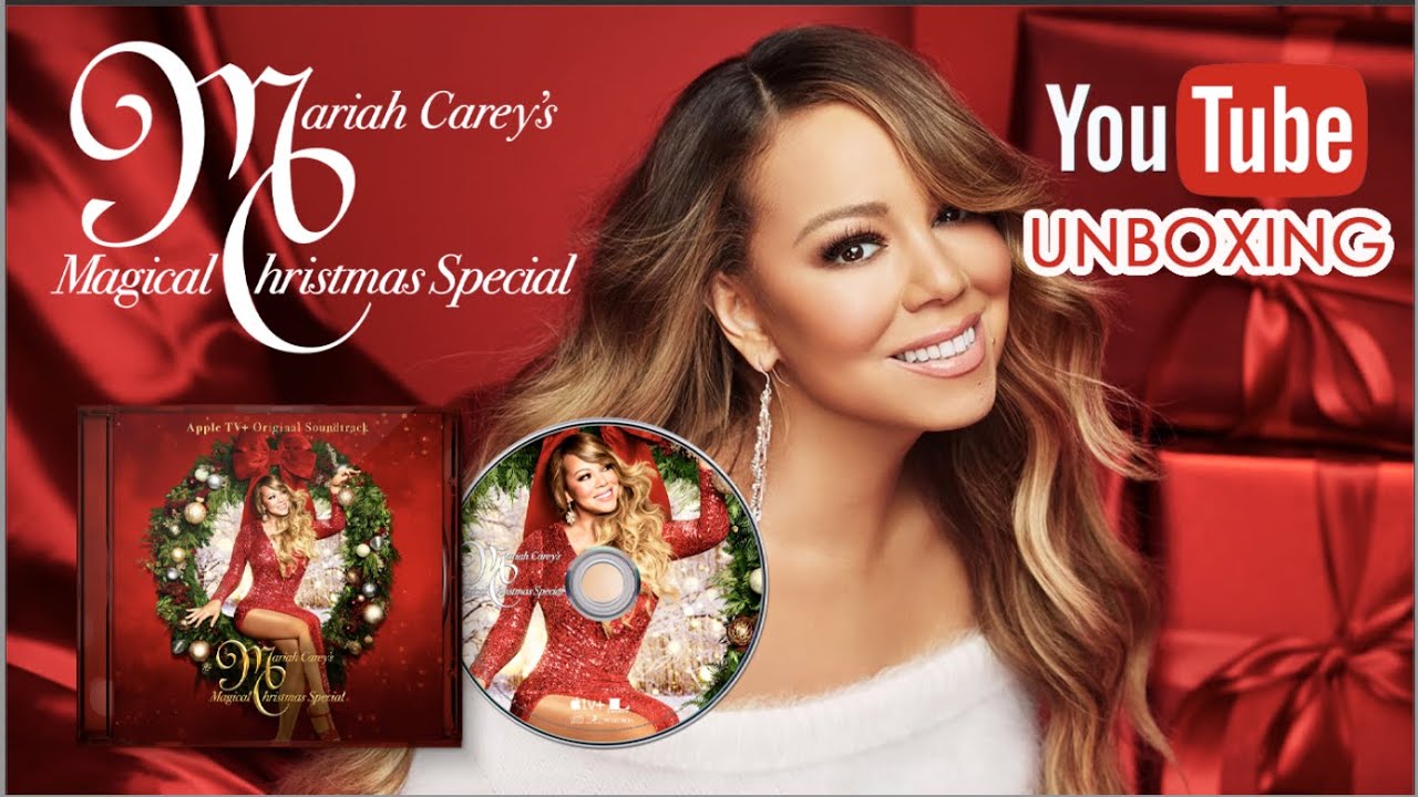 Mariah Carey's "Magical Christmas Special" Cd Live Unboxing - YouTube