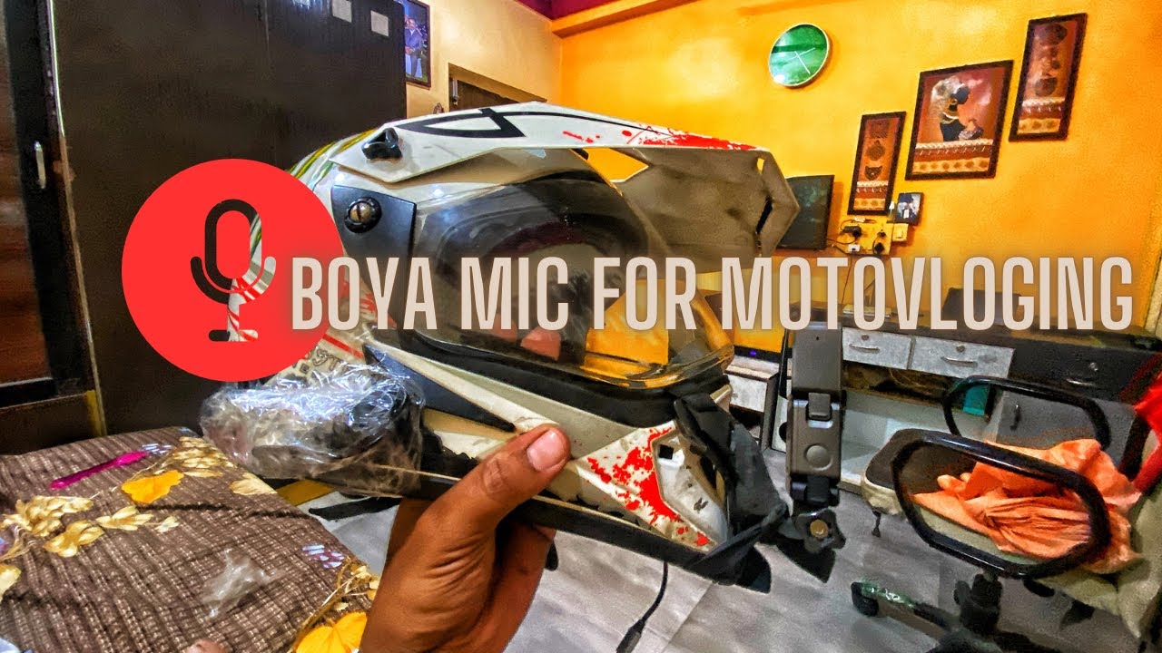New Mic Setup For Motovlog. || #motovlog #newmicrophone # ...