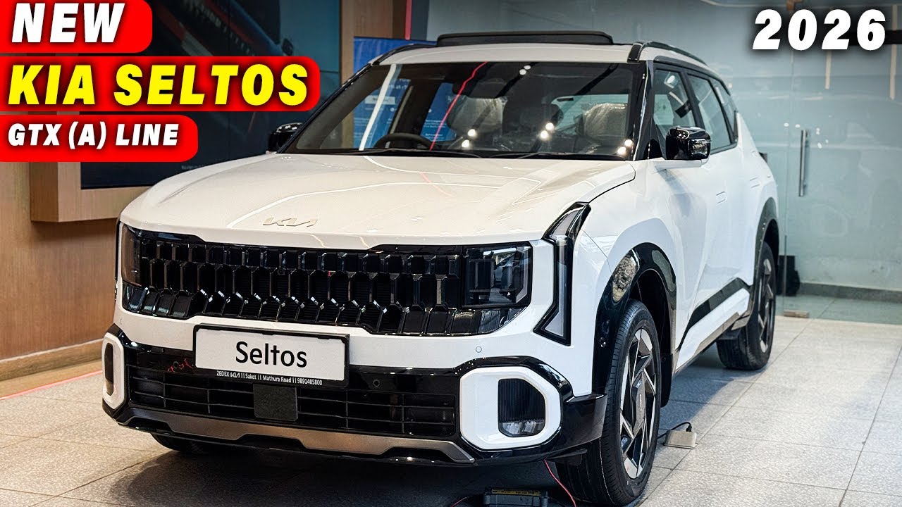 Kia Seltos GTX (A) Line 2026- ₹20 lakh | Real-life review - YouTube