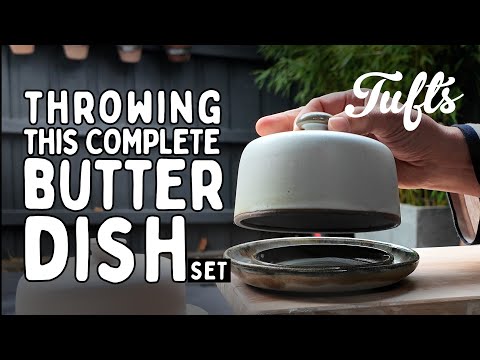 How do I make the Handle on this Butter Dish?