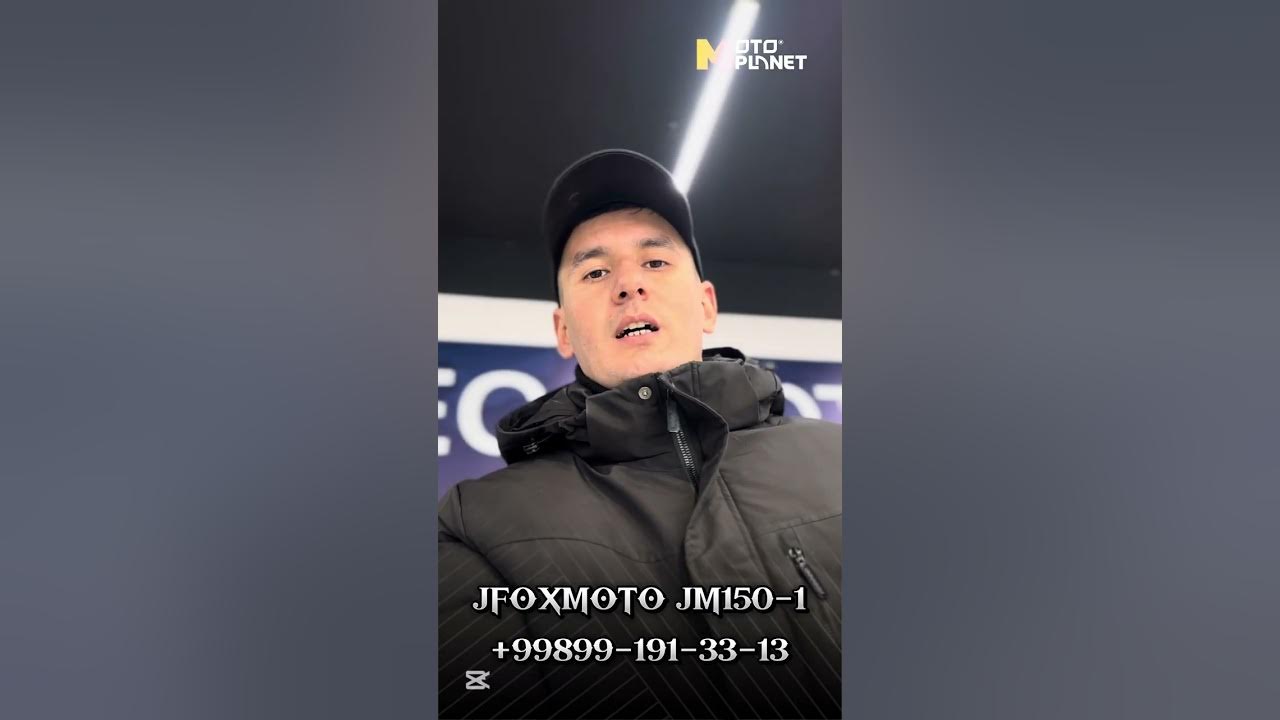 Мотоцикл JFOXMOTO JM150-1 Motosikl - YouTube