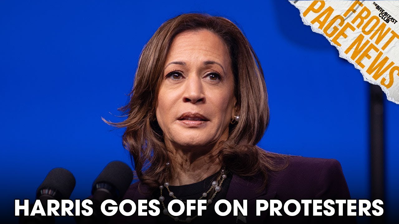 Harris Goes Off On Protesters Interrupting Her Speech, Calls Out Trump ...