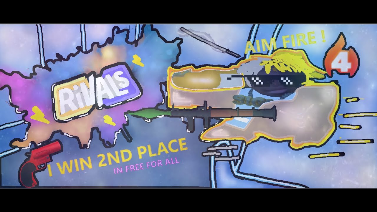 Rivals - Roblox I won the 2nd place in free for all - YouTube