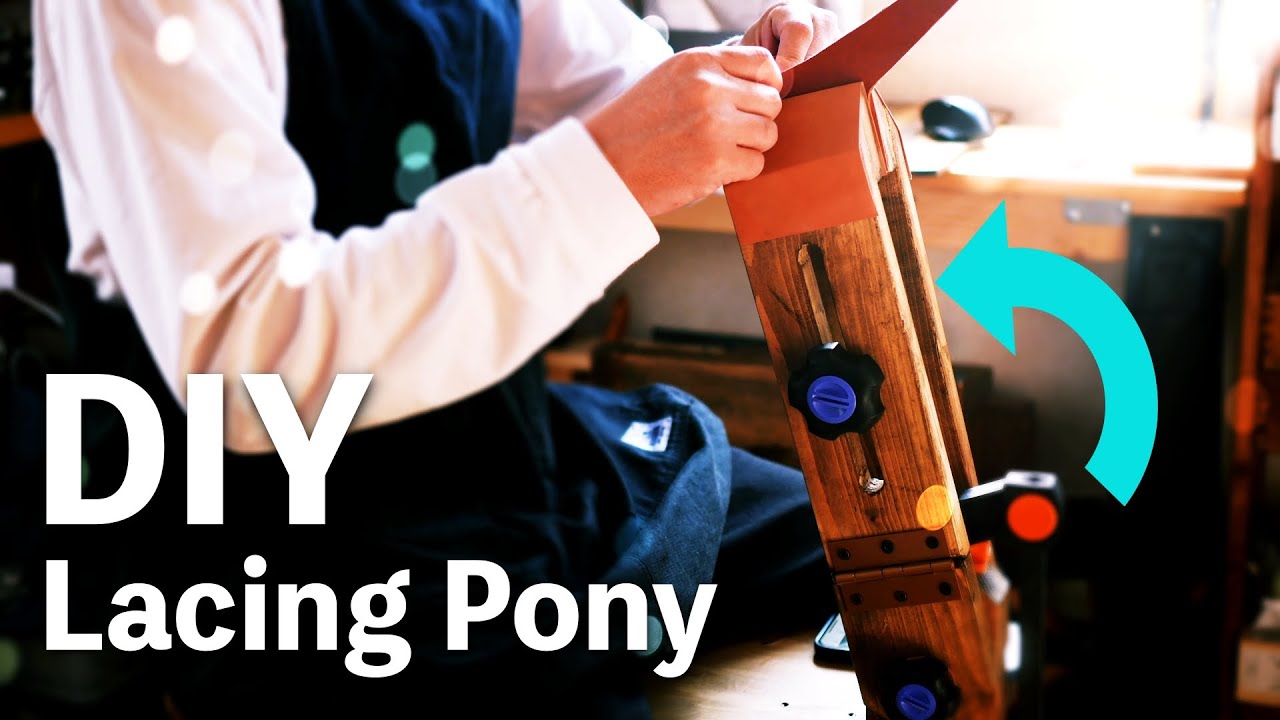 【DIY】Lacing pony - YouTube