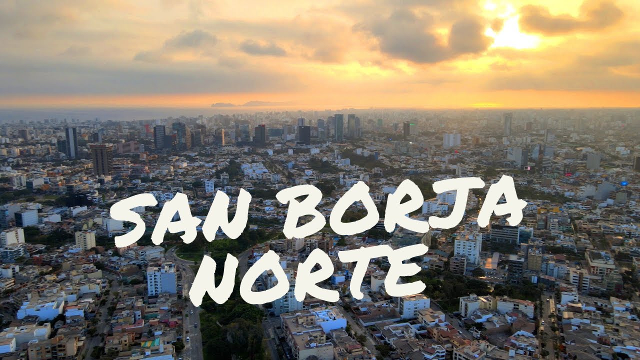 🔴 4k Volando Drone por San Borja Norte Arboles | Sunset Lima Peru ...