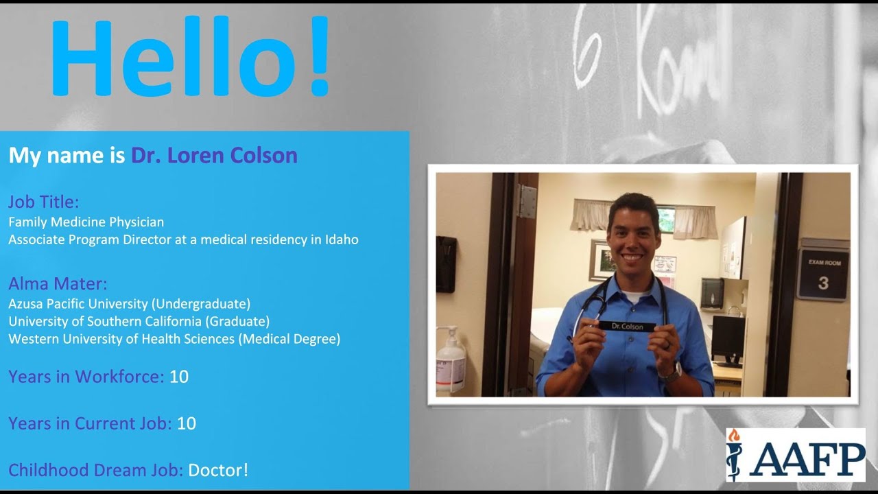 Physician by Dr.Loren Colson - YouTube