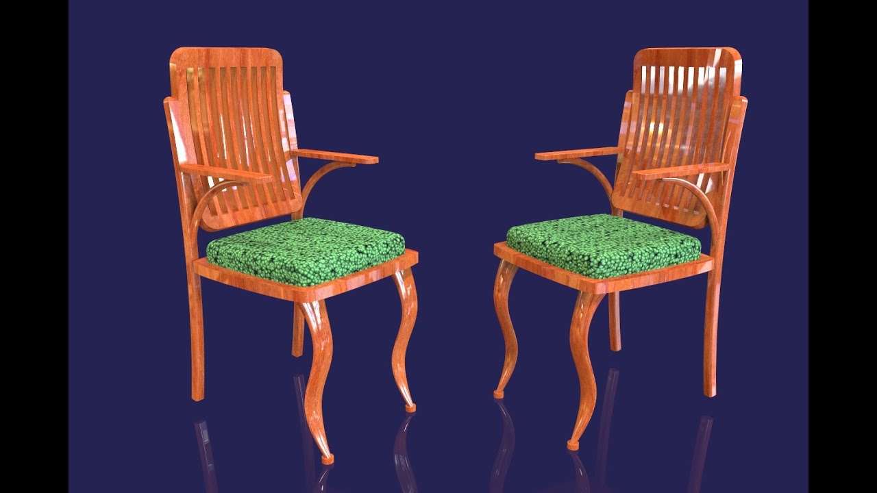 Chair (Wooden) Design Solidworks | Solidworks Beginner Tutorial 11 ...