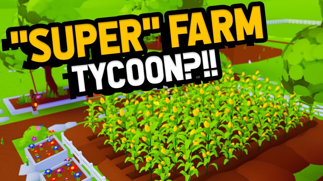 What Makes This Tycoon "Super" ?? 🤔 in Roblox Super Farm Tycoon.. - YouTube