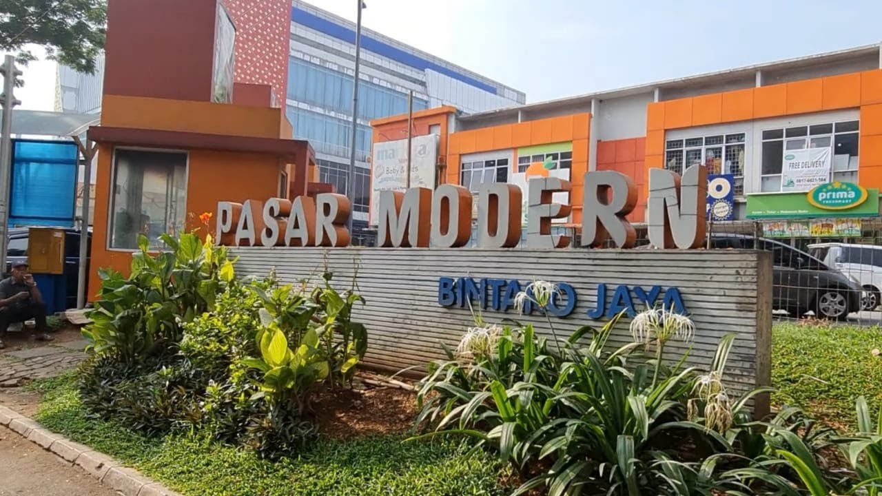 Jalan pagi ke Pasar Modern Bintaro sektor 9 | street vlog #1 - YouTube