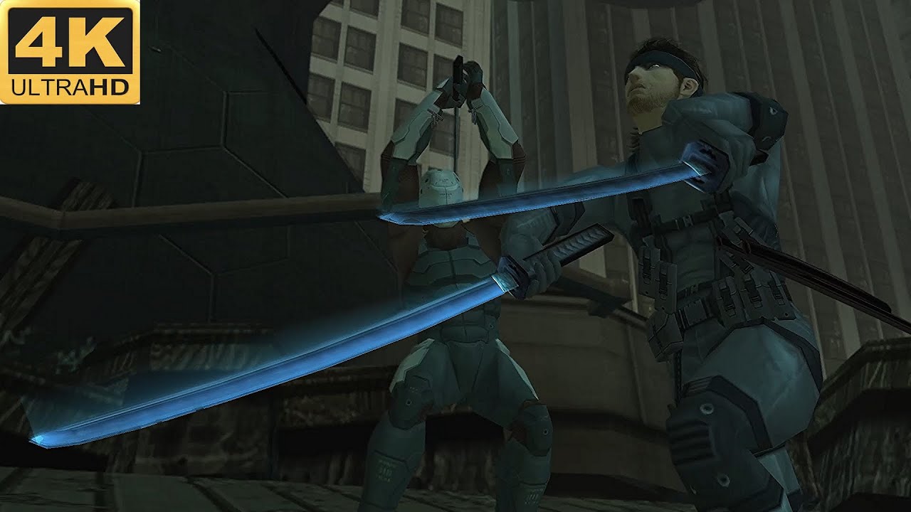 Metal Gear Solid 2: Gray Fox Kills Snake (Time Paradox) - YouTube