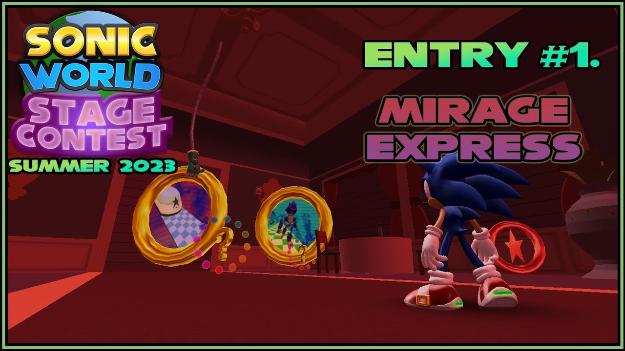 Mirage Express (All Missions) - Sonic World DX; Stage Contest 2023 ...